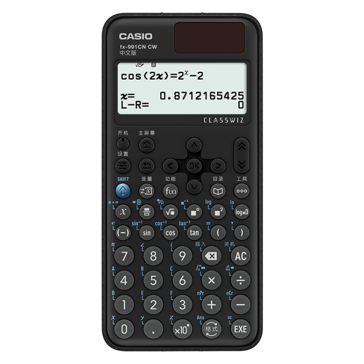 fx-991CN CW | CASIO卡西欧官方网站