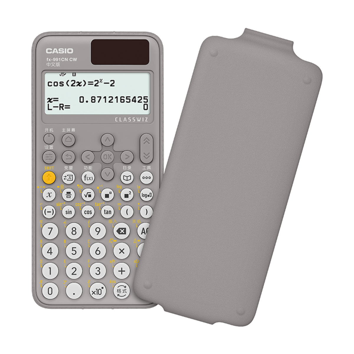 fx-991CN CW-GY | CASIO卡西欧官方网站